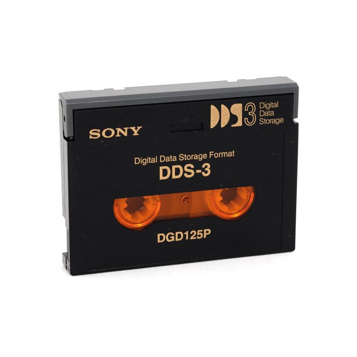 DGD125P-certified Sony DGD125P 4mm DDS 3 Tape 125M 12/24GB