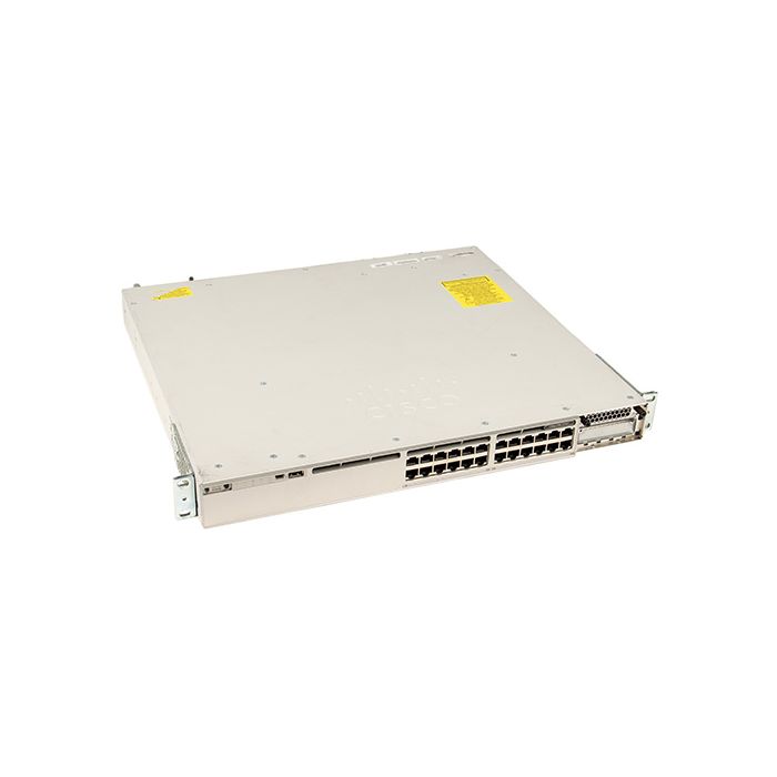 C9300-24P-E-refurbished Cisco CAT 9300 24-port PoE+. Network Essential